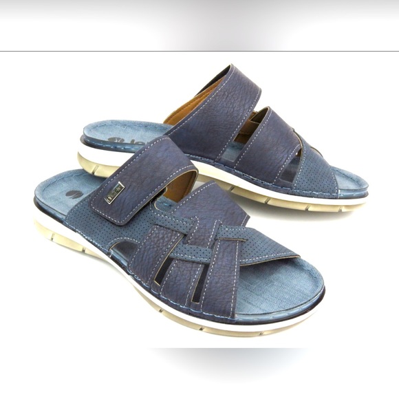 Shoes | New Inblu Mens Woven Band Sandals | Poshmark